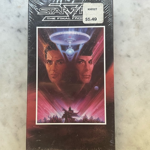 Star Trek | Media | Star Trek V Vhs Sealed | Poshmark